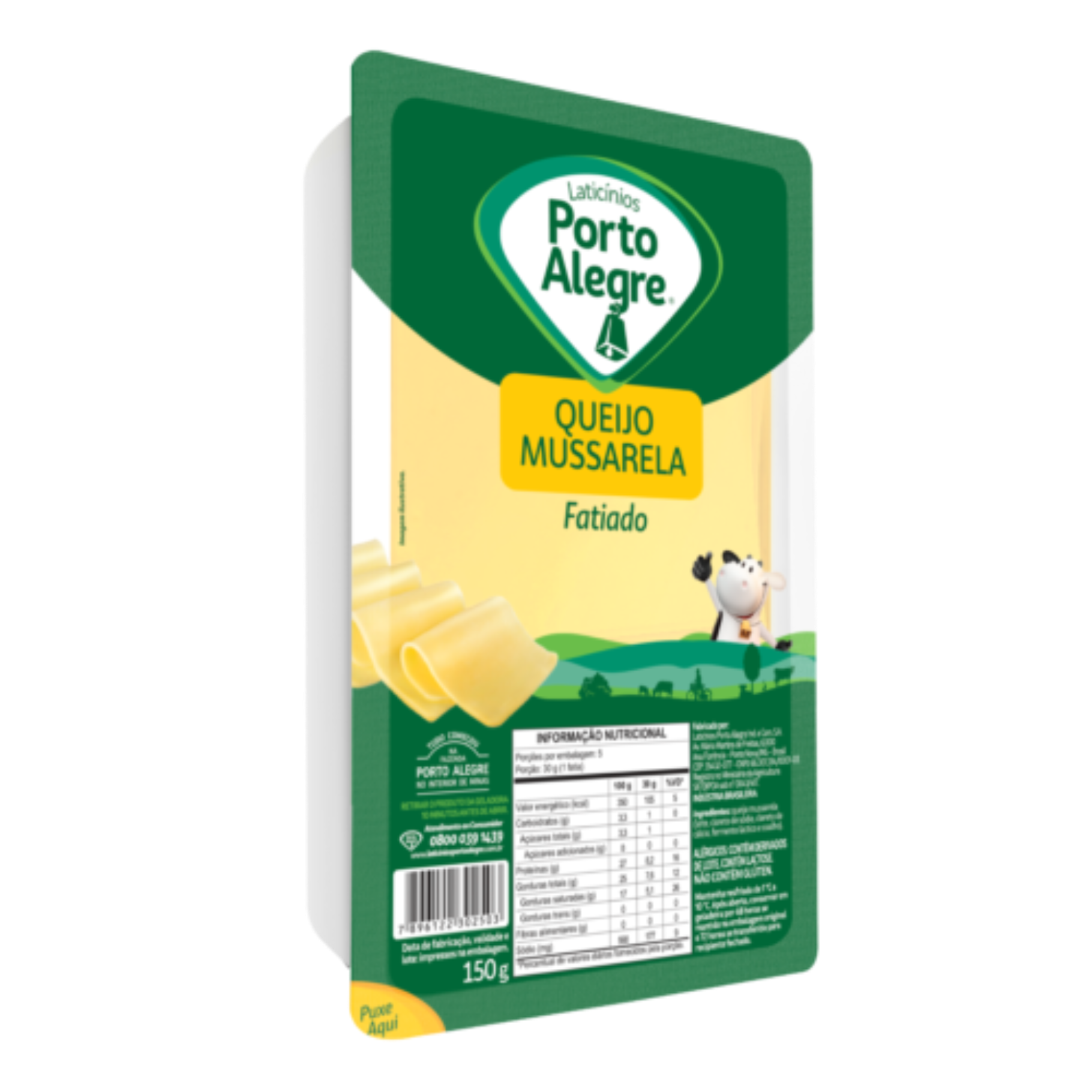 Queijo Mussarela Fatiado 150g | LPA