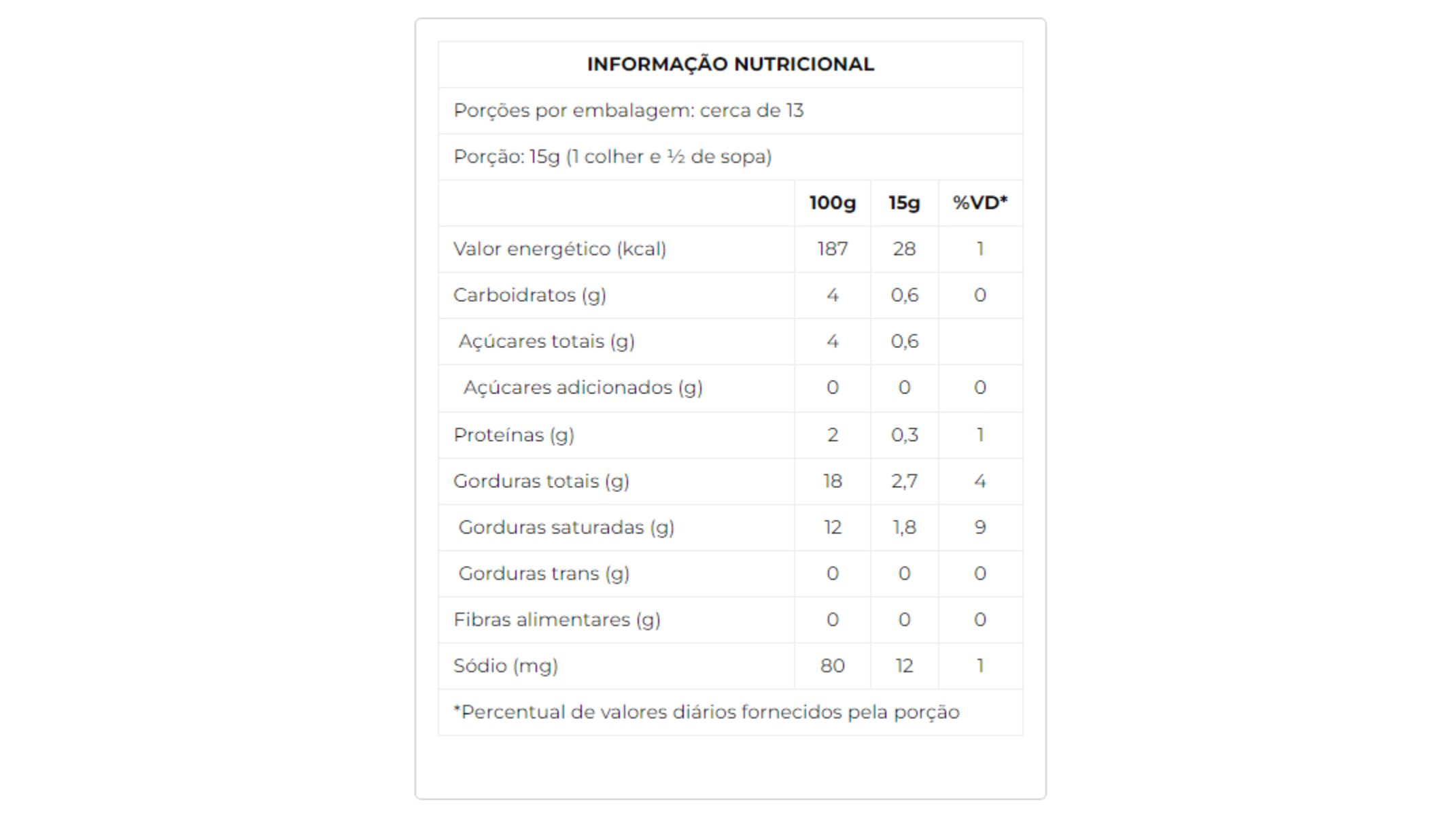 Creme de Leite Leve UHT 200g | LPA